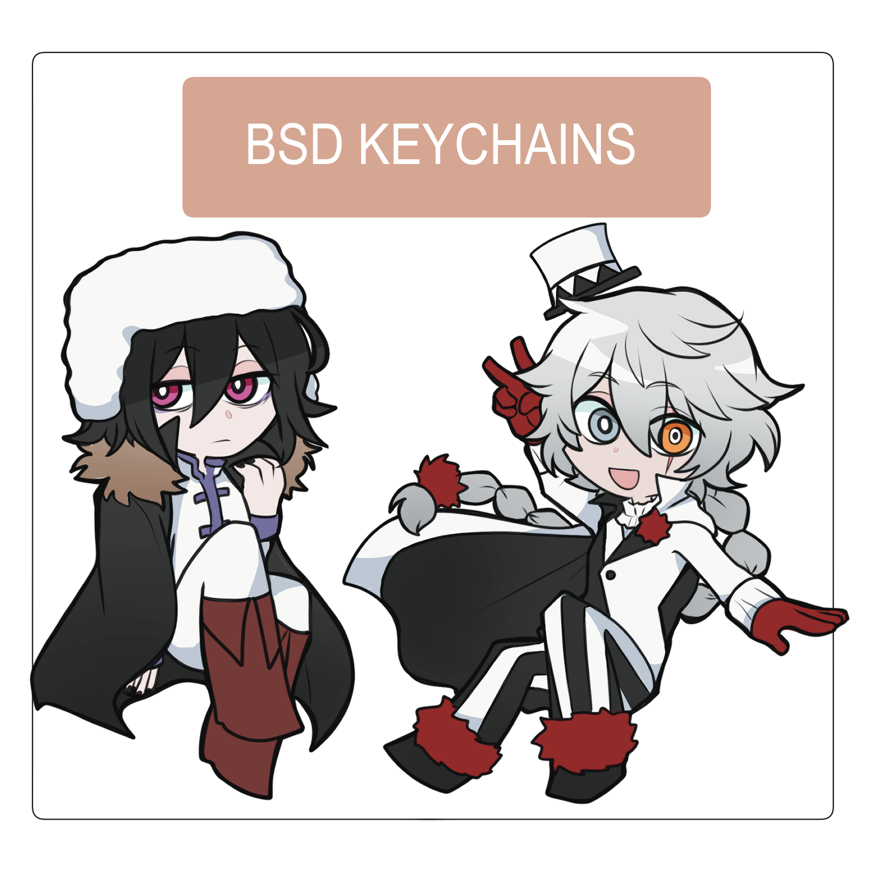 BSD Keychains (Version 1) – Ironystrikes