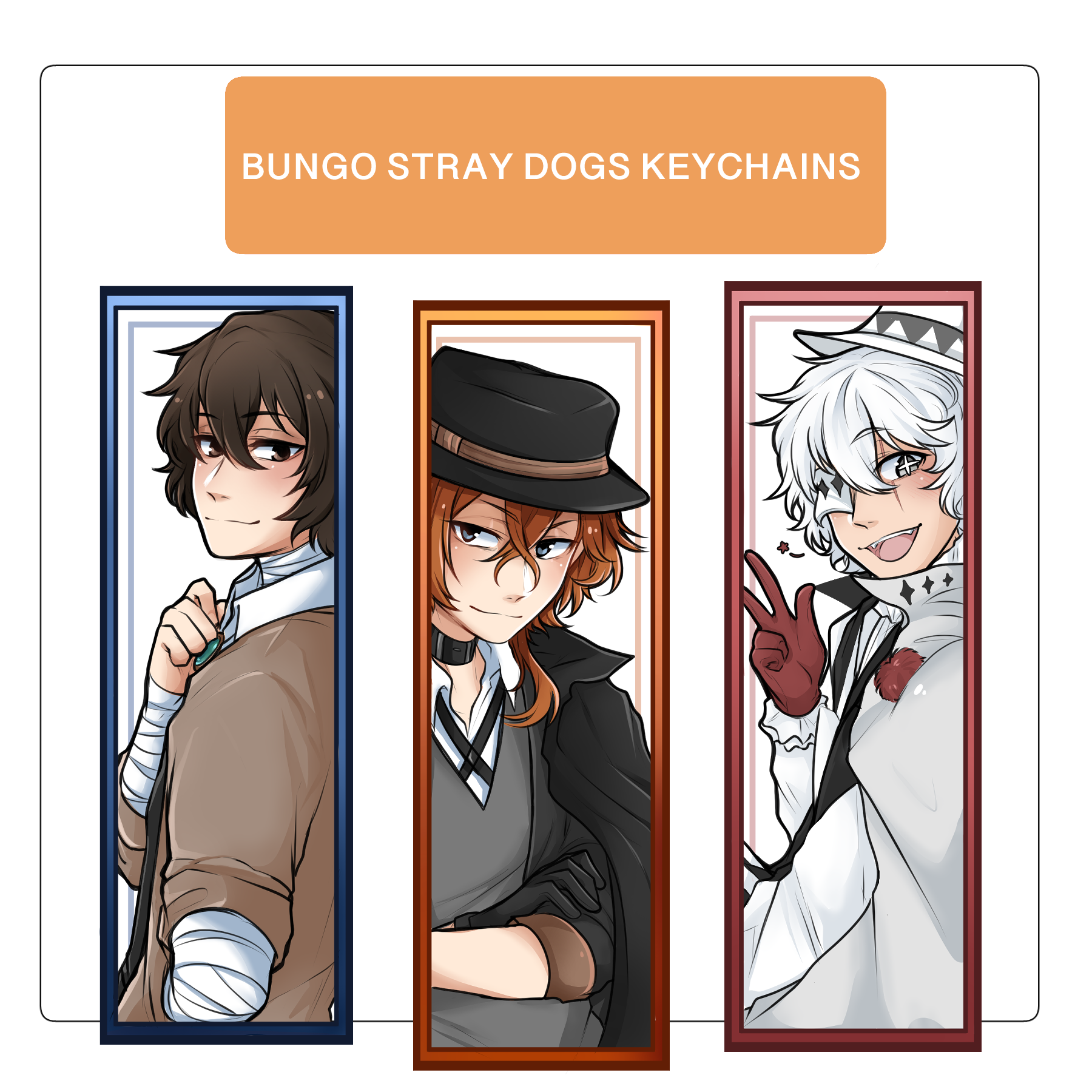 (Clearance) BSD 4inch Keychains – Ironystrikes