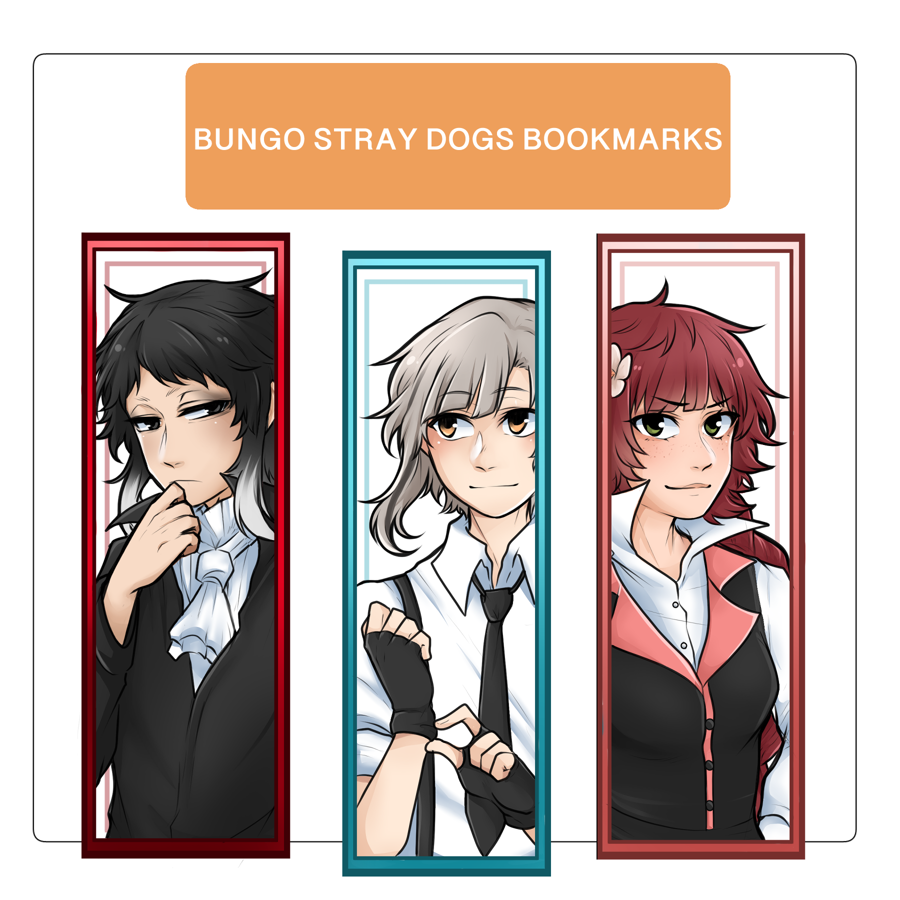 BSD 6inch Acrylic Bookmarks – Ironystrikes
