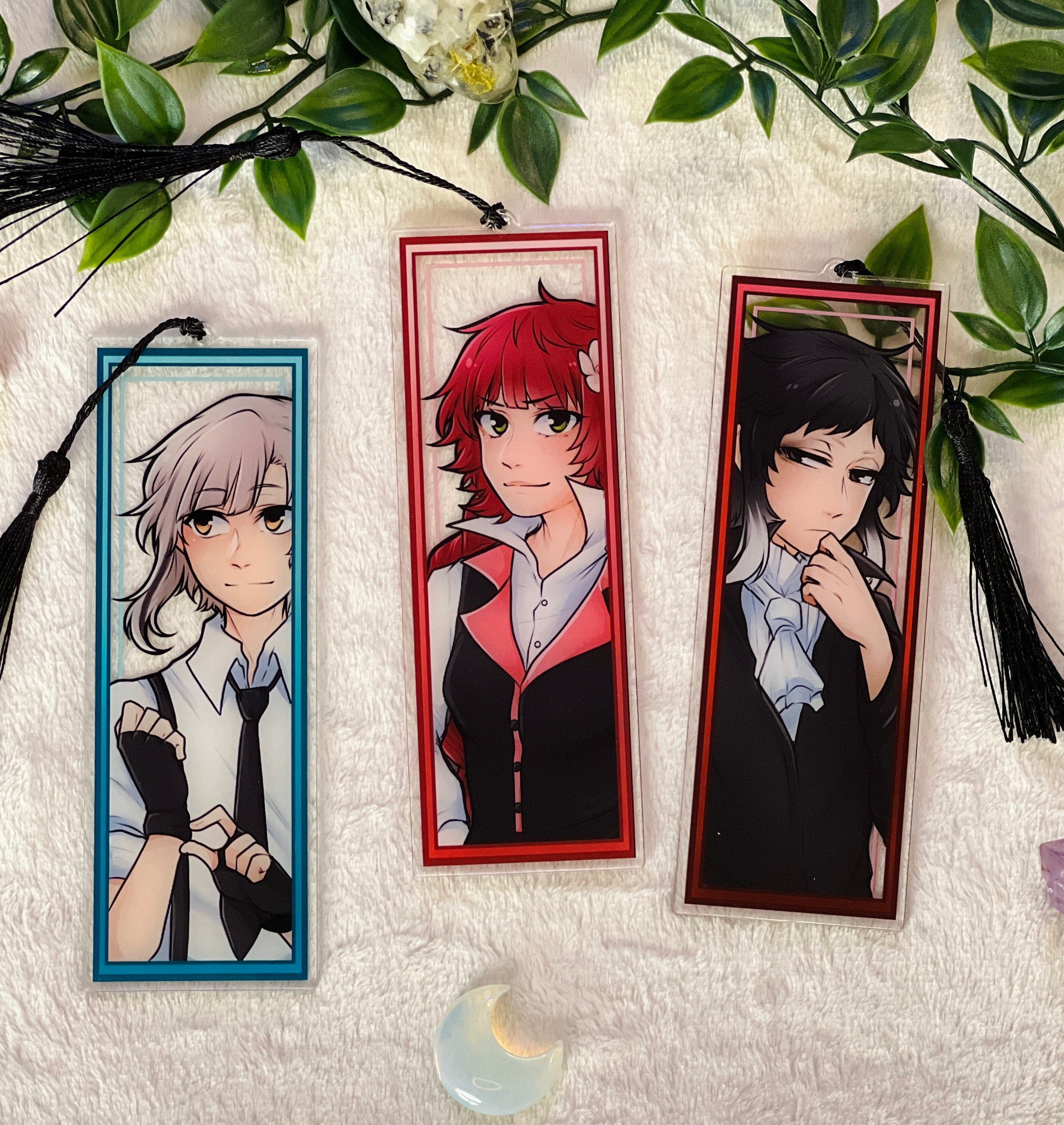 [CLEARANCE] BSD 6inch Acrylic Bookmarks – Ironystrikes