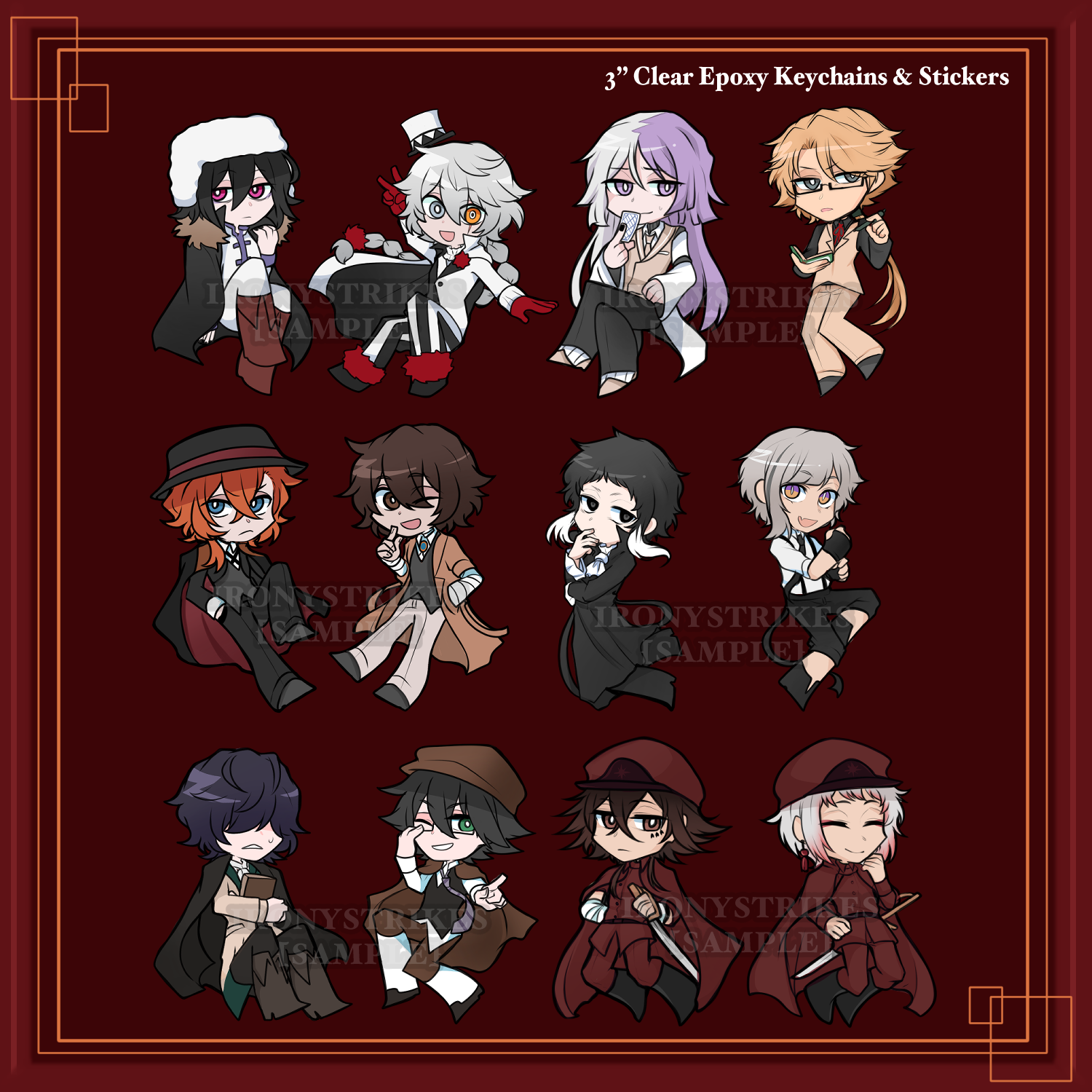 BSD Keychains (Version 1) – Ironystrikes
